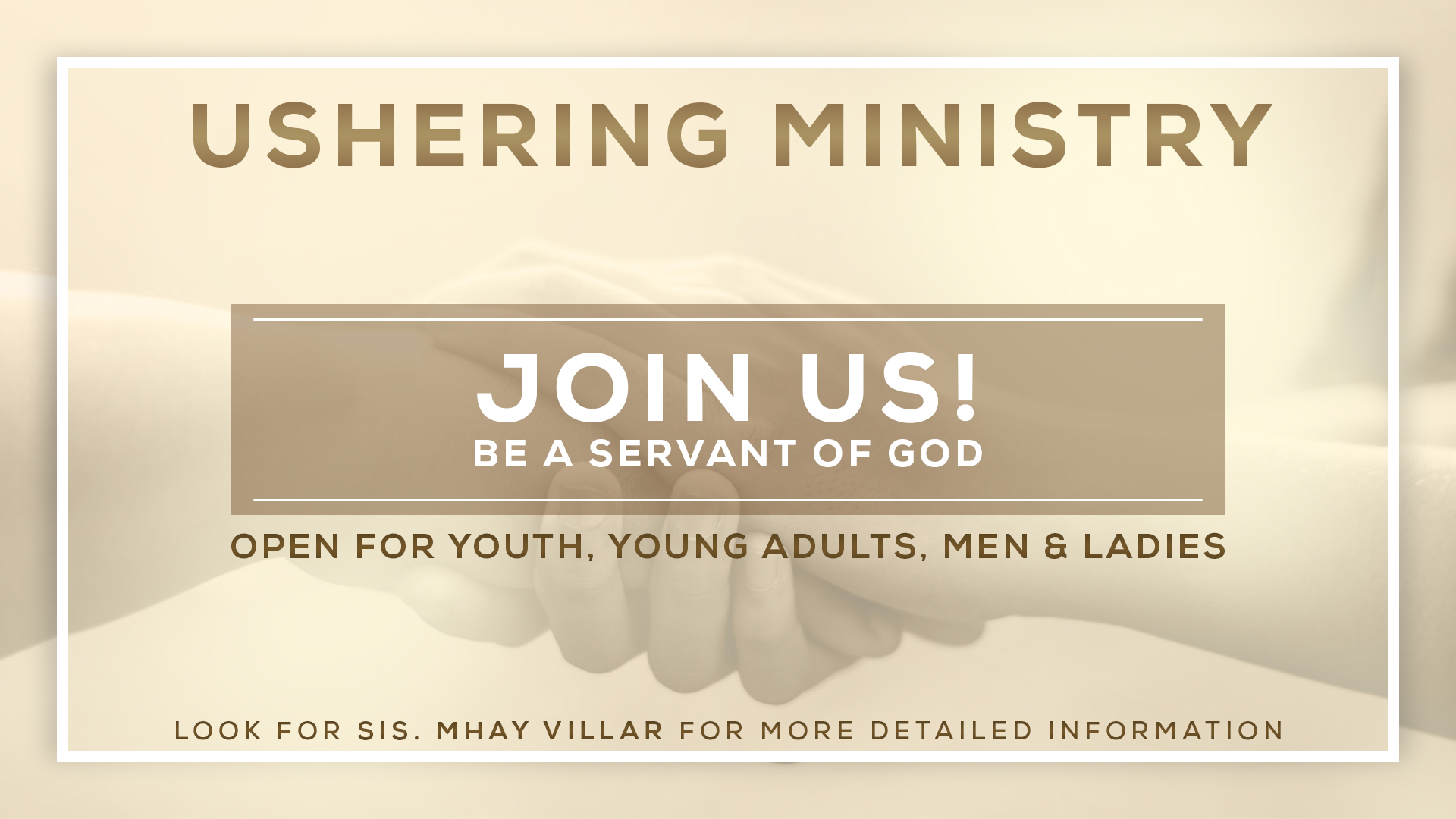 Relationship - CHURCH OF GOD WORLD MISSIONS PHILIPPINES CITY OF IMUS